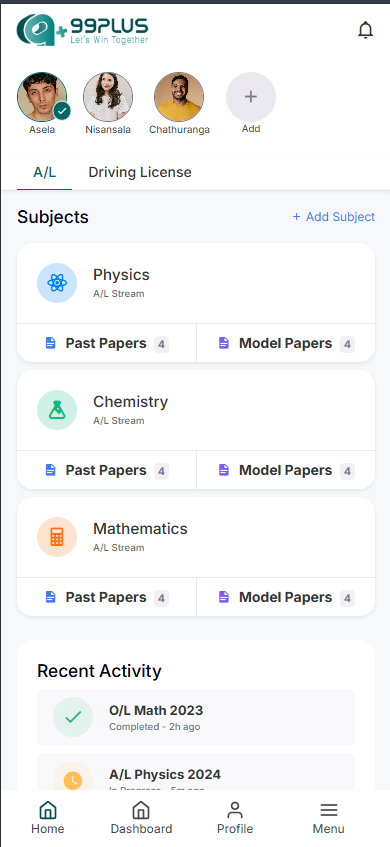 99Plus | Eduction website